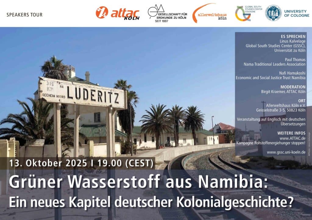 Speakers Tour: Green Hydrogen from Namibia – A New Chapter of German ...